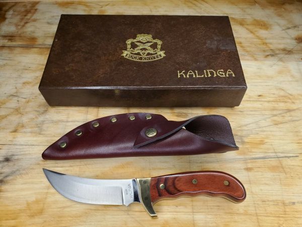 BUCK USA KALINGA FIXED BLADE POCKET KNIFE 124 " HUNTING " | #53120897