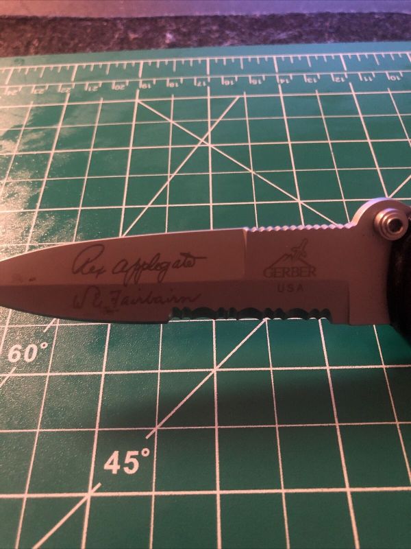 Gerber Mini Covert Rex Applegate - Fairbairn Pocket Folder Knife ...