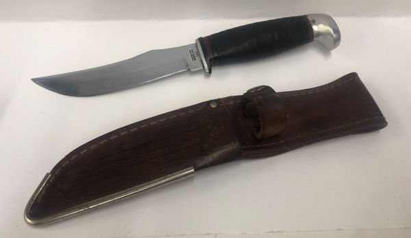 CASE XX 323 - 5 Fixed Blade Knife With Sheath | #53195468