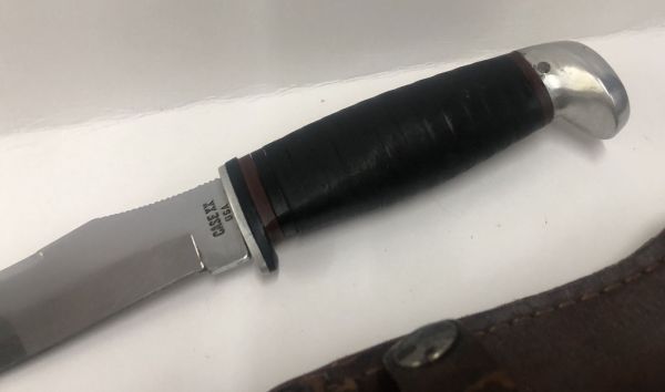 CASE XX 323 - 5 Fixed Blade Knife With Sheath | #53195468