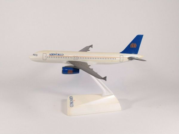AIR WORLD Airbus A320 Plastic Aircraft Model 1:200 Scale Wooster READ ...