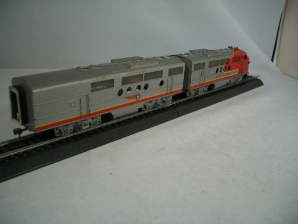 Vintage Tenshodo Brass Ho Scale Santa Fe Diesel Engines A&B Powered ...