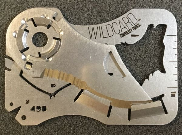 Zootility WildCard Tool Wallet Credit Card Survival Knife Made In Maine ...