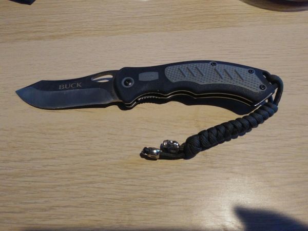 Buck Knives 780 Exert Liner - Lock Folding Knife With Pocket Clip ...