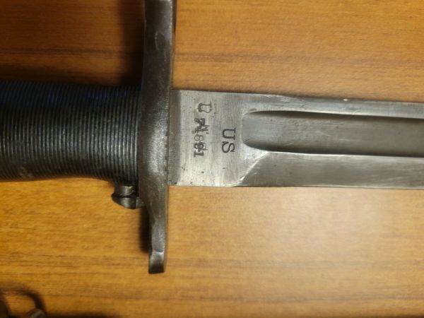 WW1 WW2 SPRINGFIELD ARMORY M1906 10 " BAYONET M1 GARAND BAYONET ...