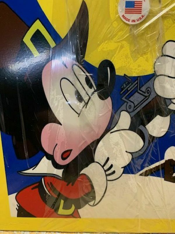 Sunoco Sign With Mickey Mouse And Gun For Trigger Quick Starting ...