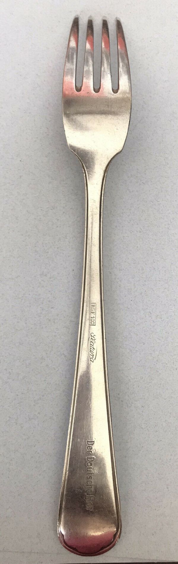 WWII GERMAN DER DEUTSCHE HOF DINNER FORK HOTEL PROPERTY RARE | #53613520