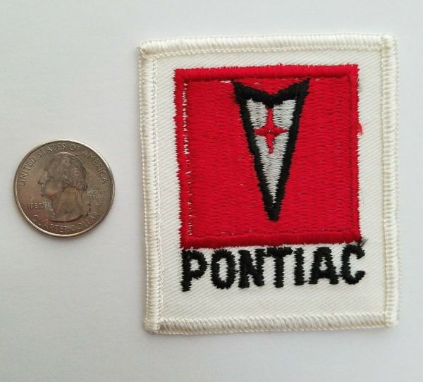 Vintage " PONTIAC " Patch 1970s Car Automobile Made In USA | #53472716