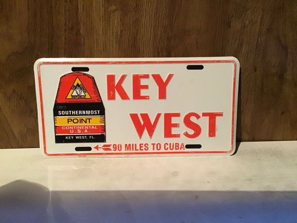2004 Florida Key West Metal Booster License Plate | #53478003