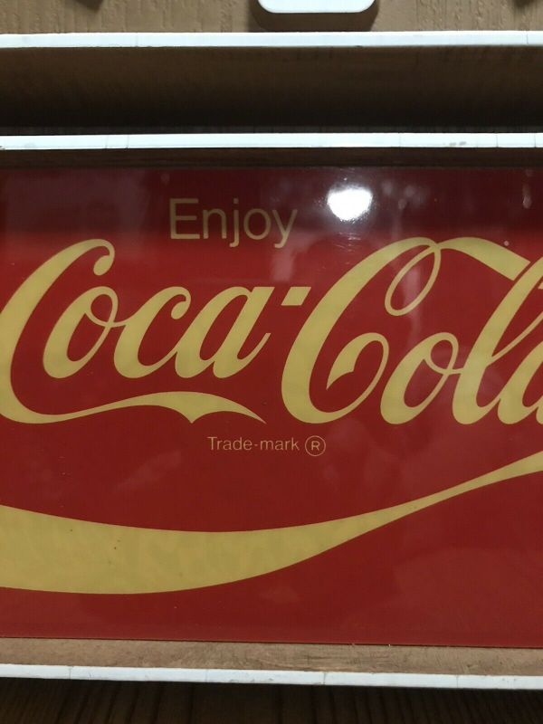 Vintage Enjoy Coca Cola Electric Wall Clock By Impact International ...