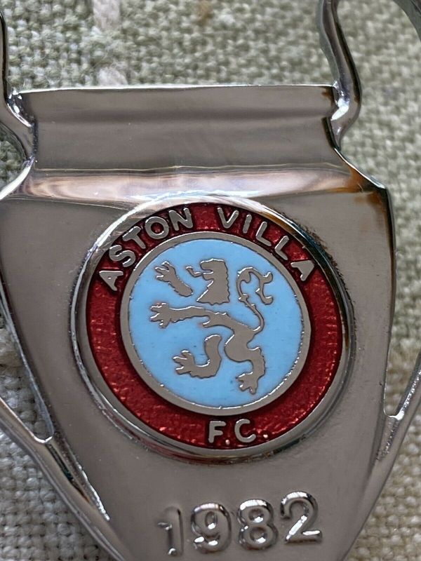 Vintage Aston Villa 1982 European Cup Final AEW Badge | #53928731
