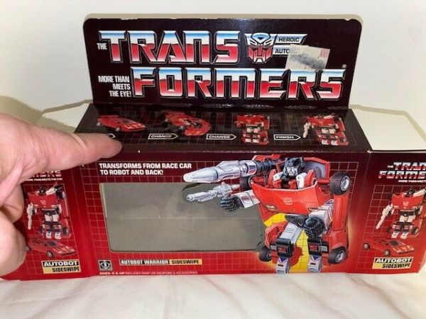 Vintage G1 1982 Transformers RED ALERT Hasbro Takara - Box Only | #53938223