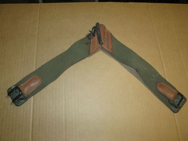 Unissued Early WW2 USGI 81MM Mortar Baseplate Carrier Strap | #53704580