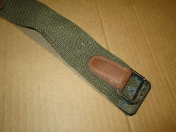 Unissued Early WW2 USGI 81MM Mortar Baseplate Carrier Strap | #53704580