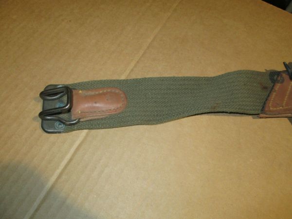 Unissued Early WW2 USGI 81MM Mortar Baseplate Carrier Strap | #53704580
