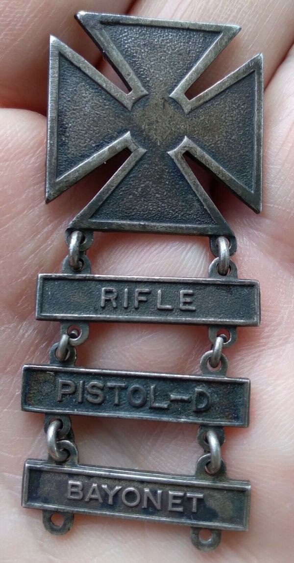World War II Army Marksman Badge W/ Qualification Bars WWII WW2 | #53748885