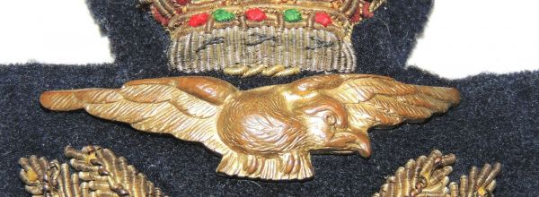 WW2 RAF RCAF Royal Canadian Air Force Officers Hat Badge | #53762416
