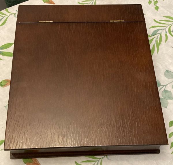 Bombay Company Lap Desk Stationary Writing Box Wood | #53830072