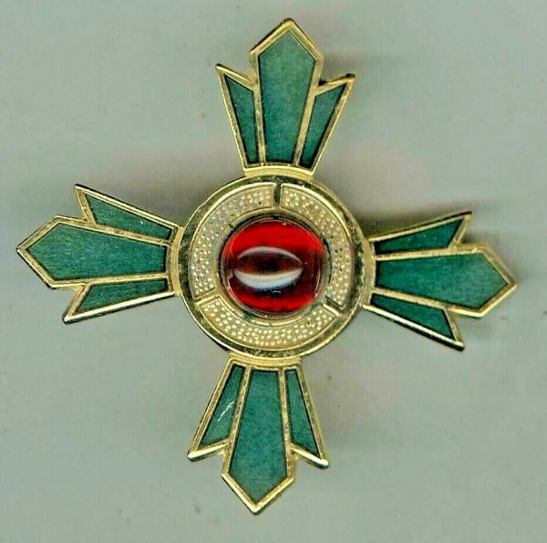 Japanese Green Cross Bronze Merit Badge Cased Medal Traffic Safety ...