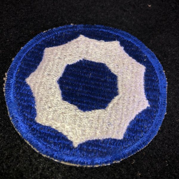 WW2 US Army Ninth 9th Service Command SSI Shoulder Patch | #53905667