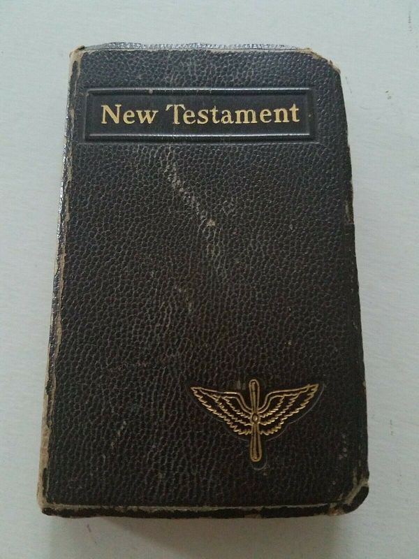 WWI WWII Testament Bible Army Air Corp | #53922888