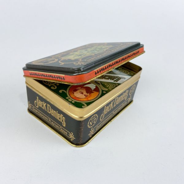 Vintage Jack Daniels Gentlemen ' S Playing Cards With Tin Hudson ...