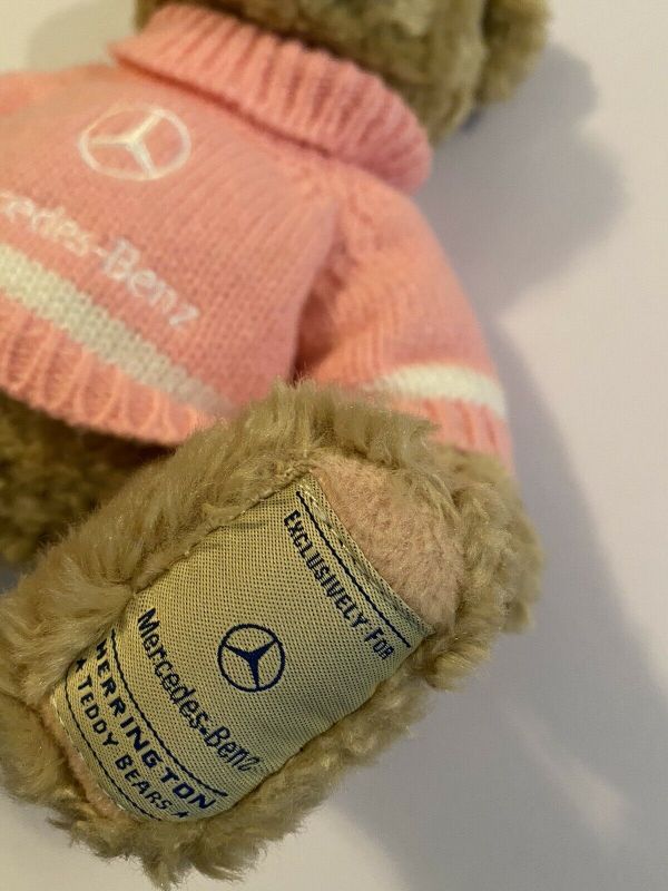 Herrington Teddy Bear Exclusively For Mercedes Benz Pink Sweater ...