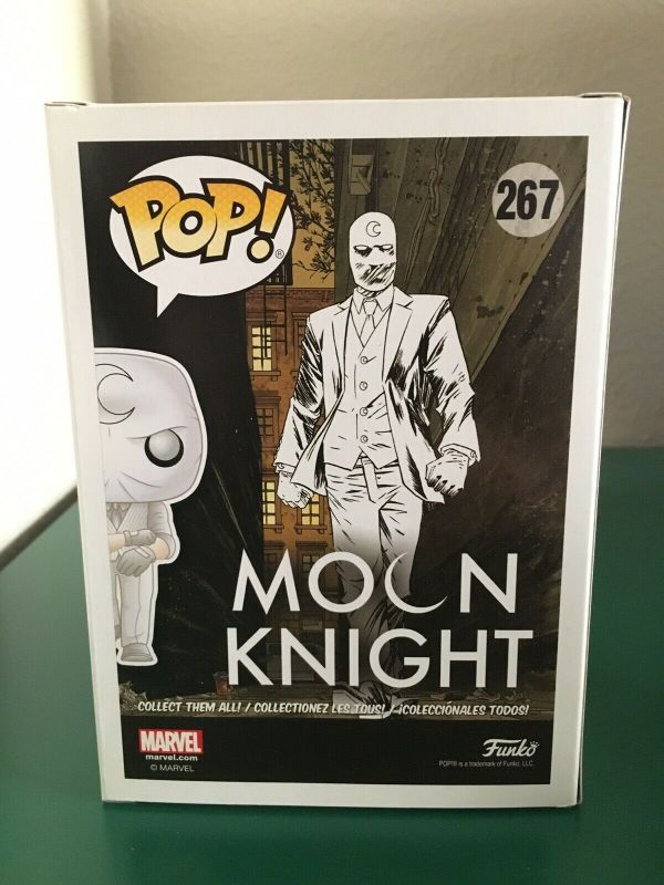 Comikaze 2017 LACC Funko Pop Marvel Moon Knight Two Color Glow In The ...
