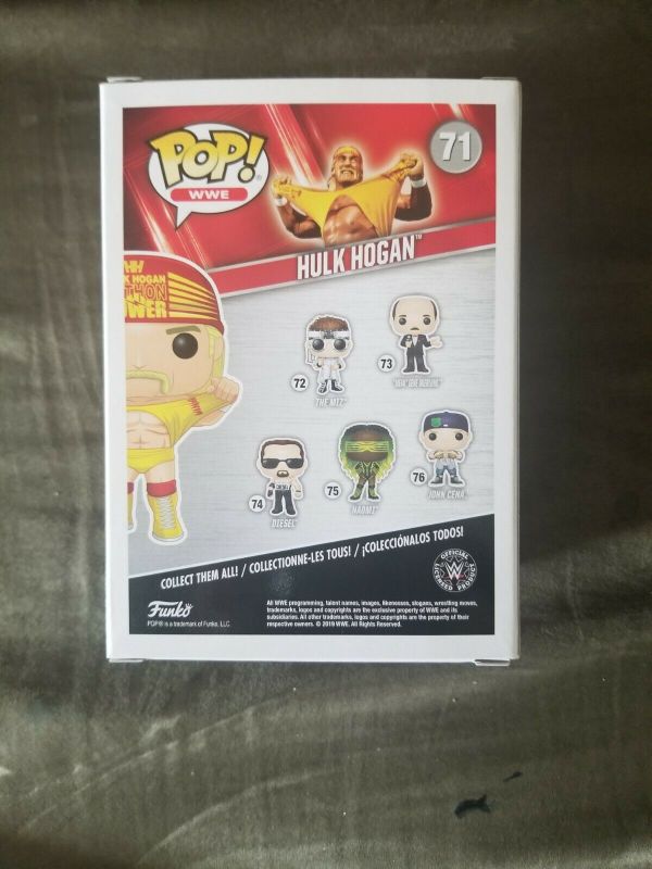 Funko Pop Hulk Hogan Walmart Exclusive Signed Beach Shop | #53993876