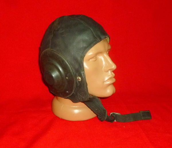 Russian Soviet VDV Paratrooper Leather Jumping Helmet USSR Look | #54016098