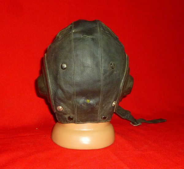 Russian Soviet VDV Paratrooper Leather Jumping Helmet USSR Look | #54016098