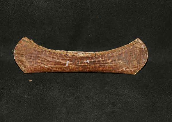 Vintage Birch Bark Canoe Native American Indian Travel Souvenir 16 ...