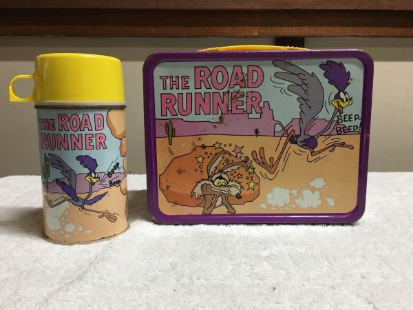 Looney Tunes Road Runner Lunch Box With Thermos | #54038608