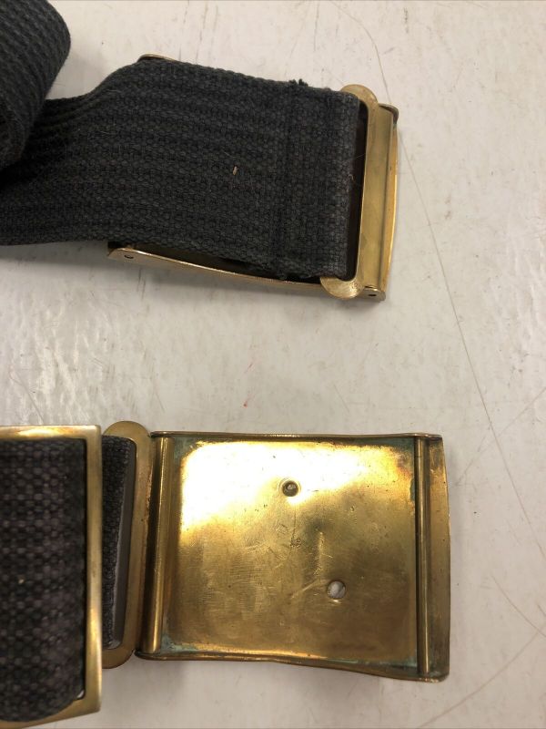 Vintage USN US NAVY USS SHIP SHORE MASTER AT ARMS RATE SPECIALTY BELT ...