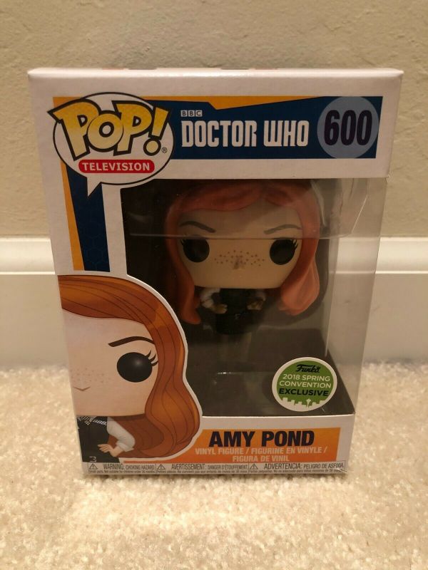 FUNKO POP AMY POND 600 DOCTOR WHO EMERALD COMIC CON ECCC EXCL KAREN ...