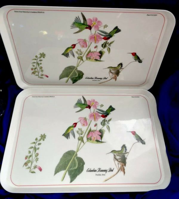 Set Of 2 Design Imports Providence RI. Made In Italy Melamine Trays ...