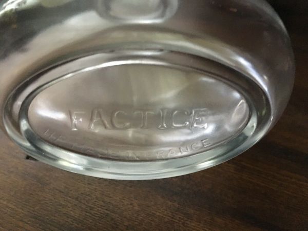 VINTAGE CHLOE LARGE GLASS FACTICE FRAGRANCE DISPLAY BOTTLE 8” | #53864086