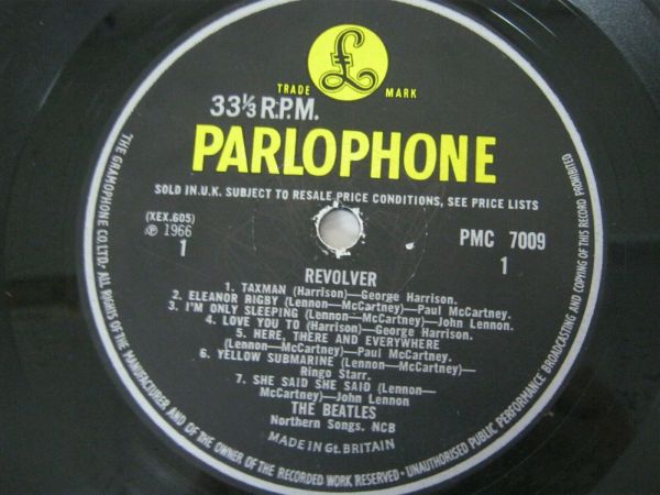 RECORD ALBUM Mono THE BEATLES REVOLVER First Press 4955 | #54725742