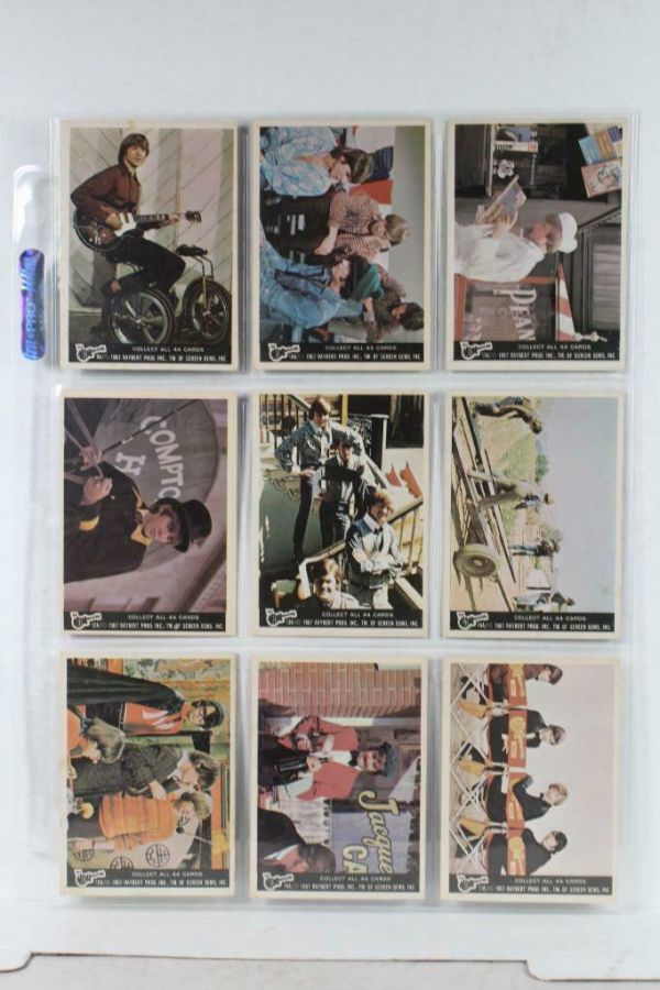 Donruss 1967 Monkees Color Series B Nonsport Trading Cards Complete Set ...