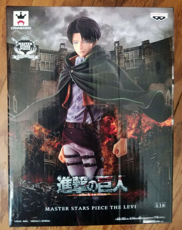 Banpresto Master Stars Piece The Levi 3DM Gear Ver. MSP Attack On Titan ...