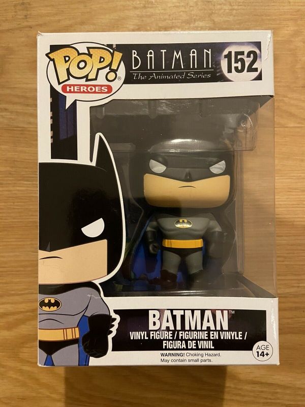 Funko Pop DC Heroes Batman 152 The Animated Series Vaulted Pop (Box ...