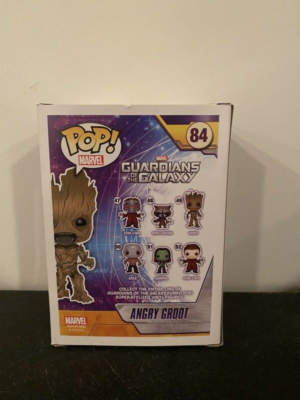Funko Pop Guardians Of The Galaxy Angry Groot 84 Underground Toys ...