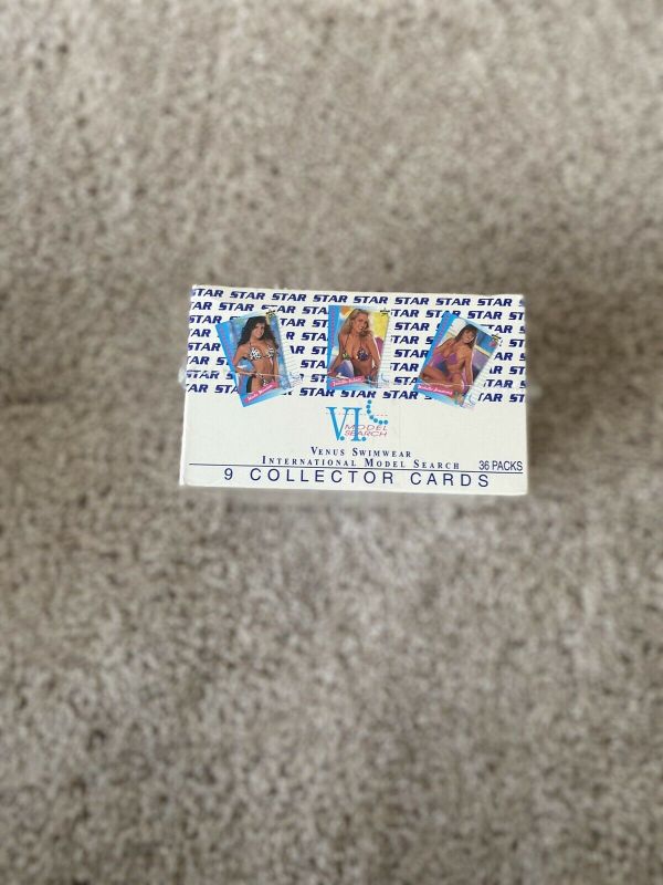 Factory Box 1994 Star Venus Swimwear Swimsuit Models Trading Cards ...
