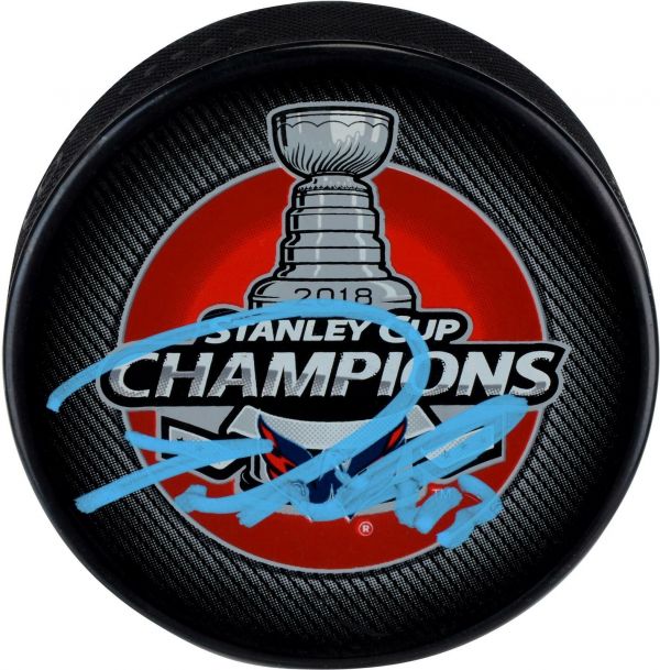 Tom Wilson Washington Capitals 2018 Stanley Cup Champions Signed SC ...