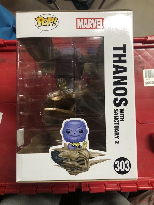 Funko Pop Heroes - Thanos With Sanctuary 2 Marvel Collectors Corps Ex ...