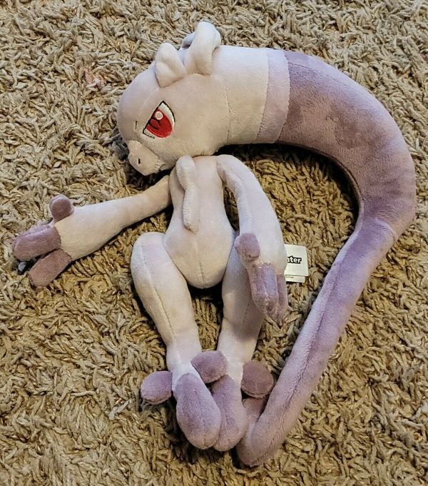 2013 Pokemon Center International MEGA MEWTWO Y Plush 9 " Stuffed ...