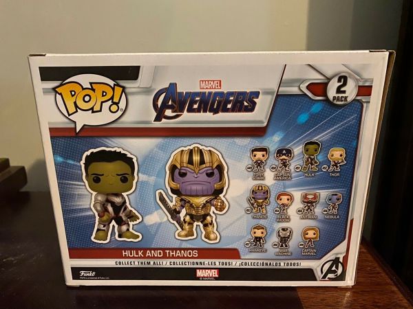 Funko Pop Hulk And Thanos 2 Pack Marvel Avengers - Barnes And Noble ...