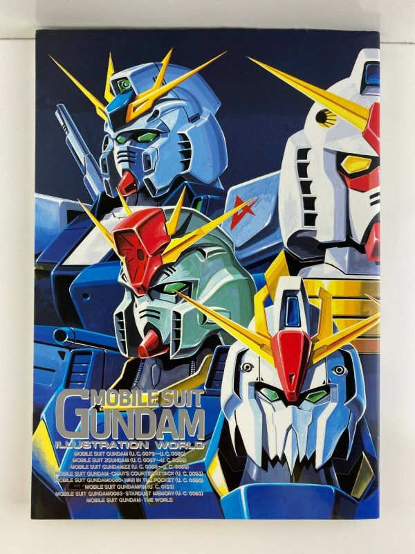 Mobile Suit Gundam Illustration World 1st Ed Softcover Book W Dust ...