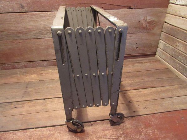 Vintage Funeral Expanding Church Truck Casket Cart Dolly Folding Coffin ...