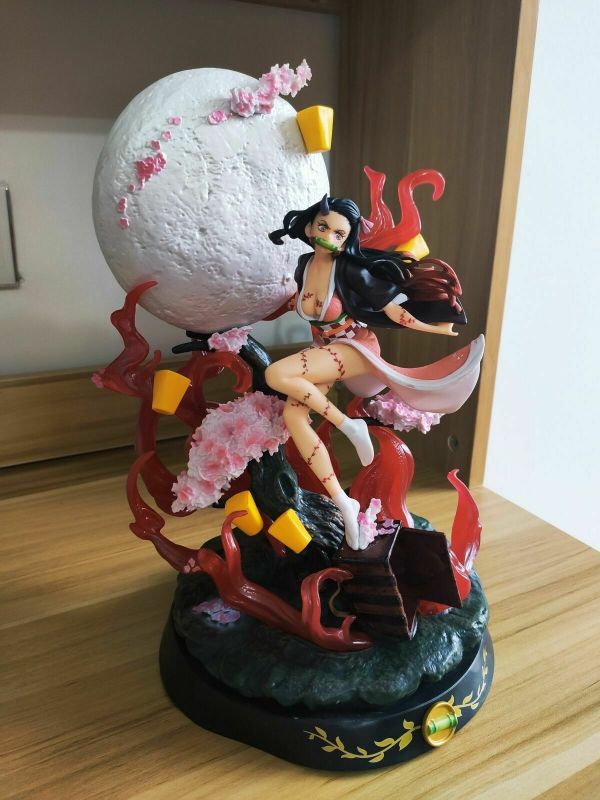 Anime Demon Slayer Kimetsu No Yaiba GK Statue Kamado Nezuko PVC Figure ...
